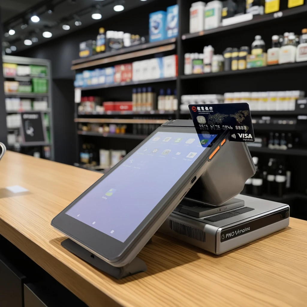 Industrial M8 Handheld Pos Terminal 8 Inch 5000mAh Battery Octa-Core ...