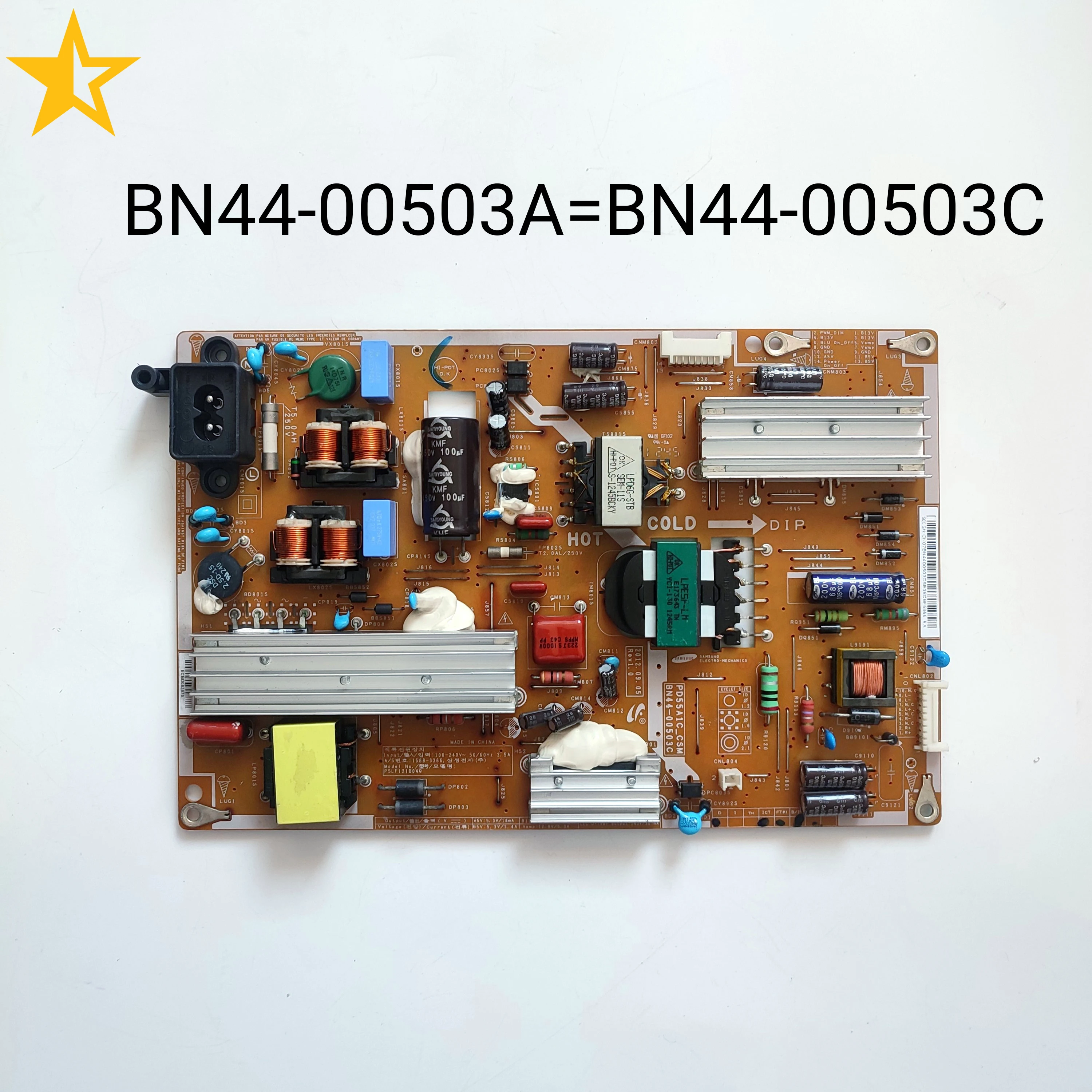 Original-Power-Supply-Board-BN44-00503A-BN44-00503C-PD55A1-CSM ...