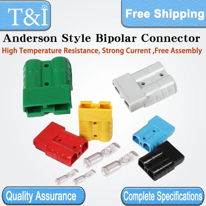 5-20-100-Pcs-Anderson-Plug-Type-Fast-Bipolar-Connector-50-120-175-350A ...
