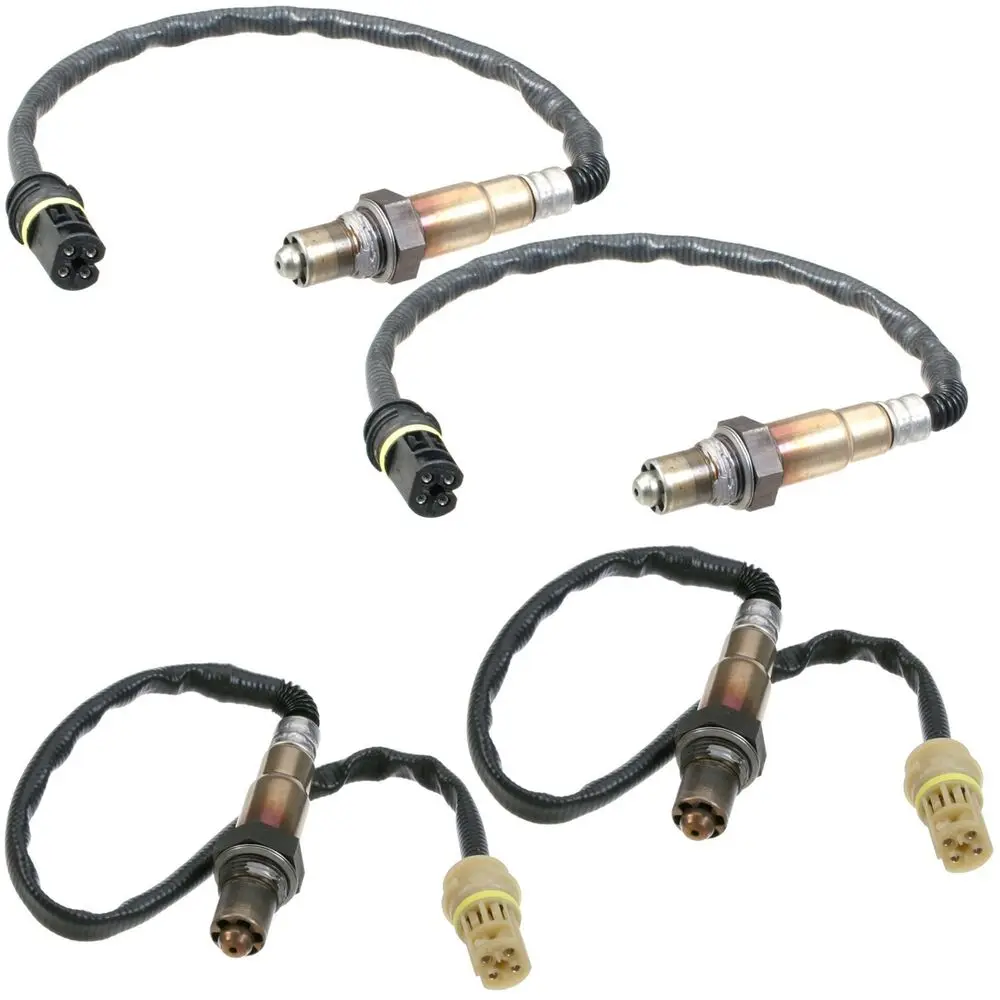 4pcs Oxygen Sensors Upstream & Downstream For Mercedes Benz C219 W211 ...