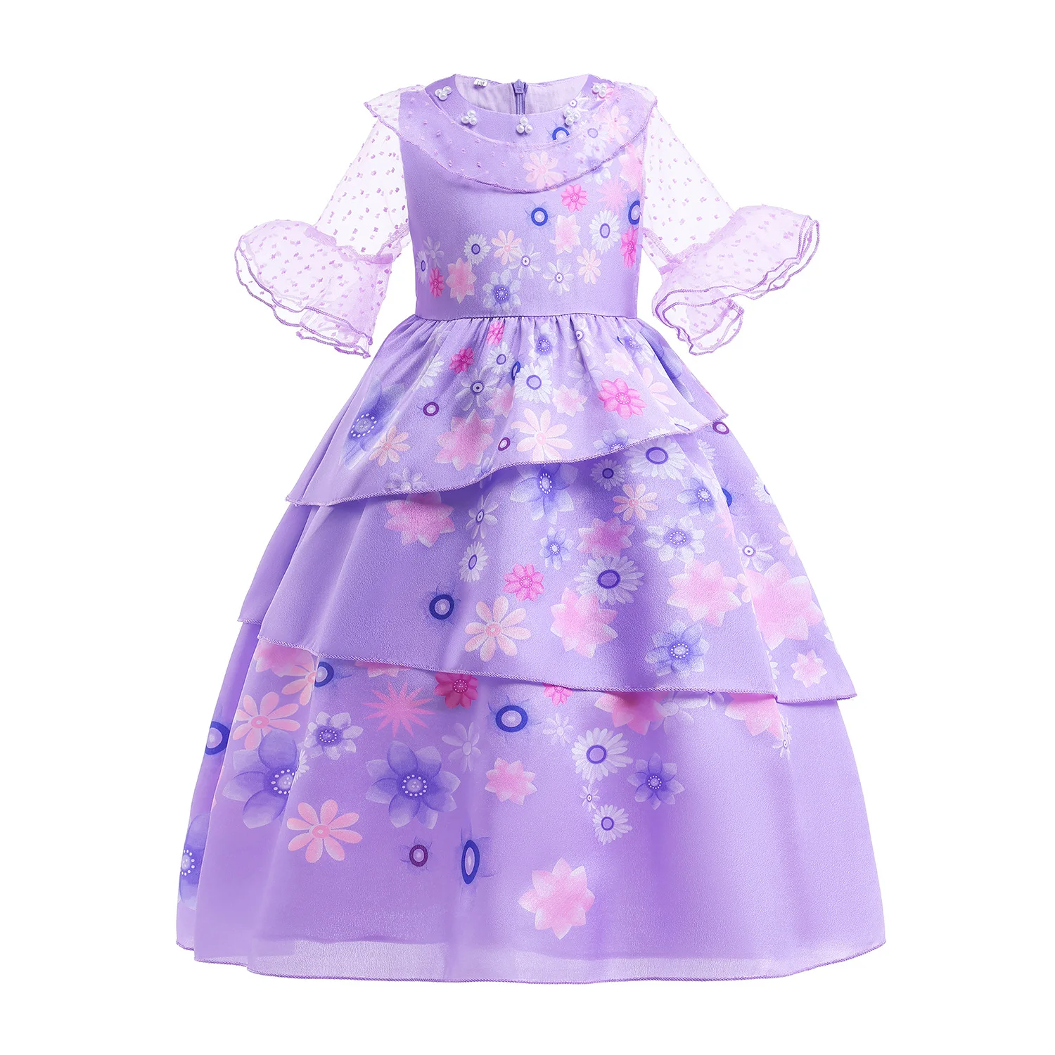 Summer girls European and American magic princess fluffy dress skirt ...