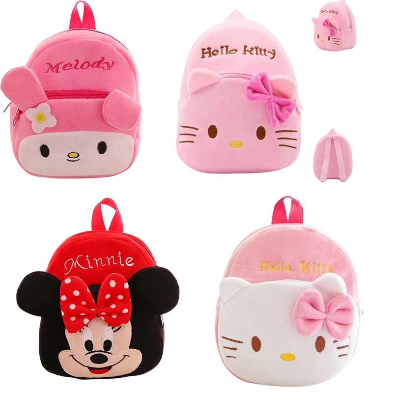 Kawaii Sanrio Series Plush Bag | Melody Sanrio Backpack | Melody Plush ...