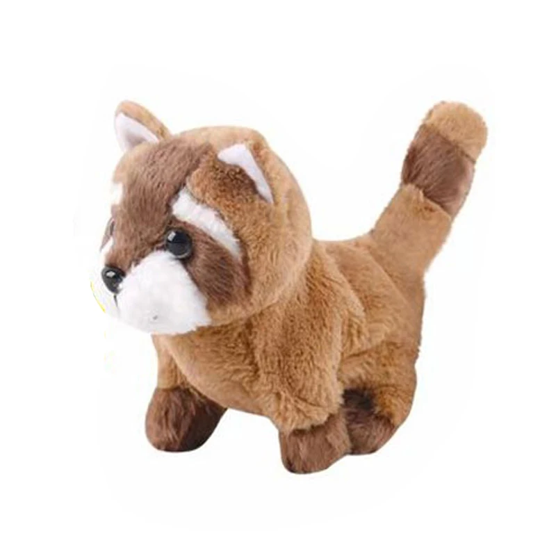 Electronic-Plush-Raccoon-Toy-Robot-Animal-With-Music-Electric-Procyon ...