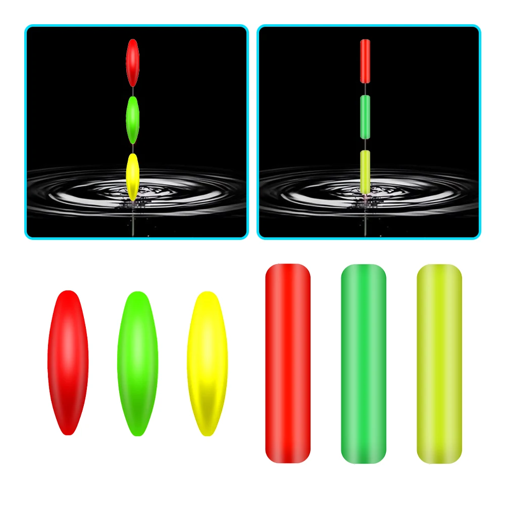 Fishing-Floating-Bobbers-Fluorescent-Drift-Ball-Foam-Strike-Indicator ...
