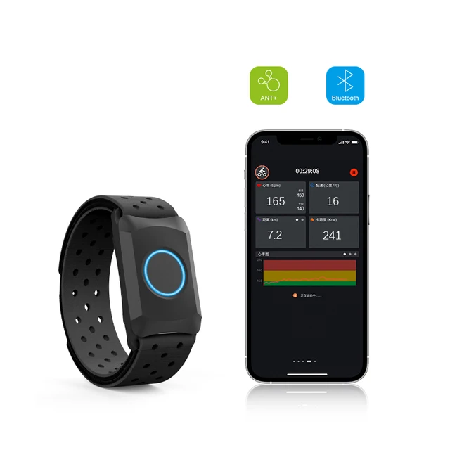 Armband Heart Rate Monitor Strap CL838 Bluetooth5.0 ANT+ IP67 ...