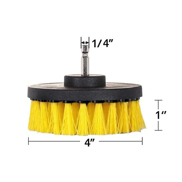 2/3,5/4/5 ‘ Elektromos Fúró Súroló Kefe Készlet Kit Autó Puha ...