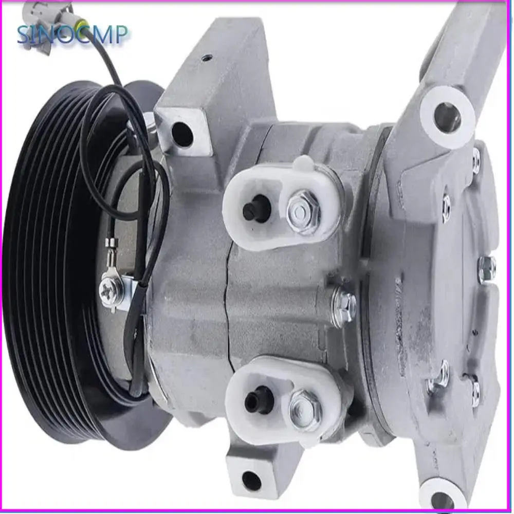 AC Compressor 88320-0K100 88320-0K380 447280-0580 For 2004-2010 Toyota ...