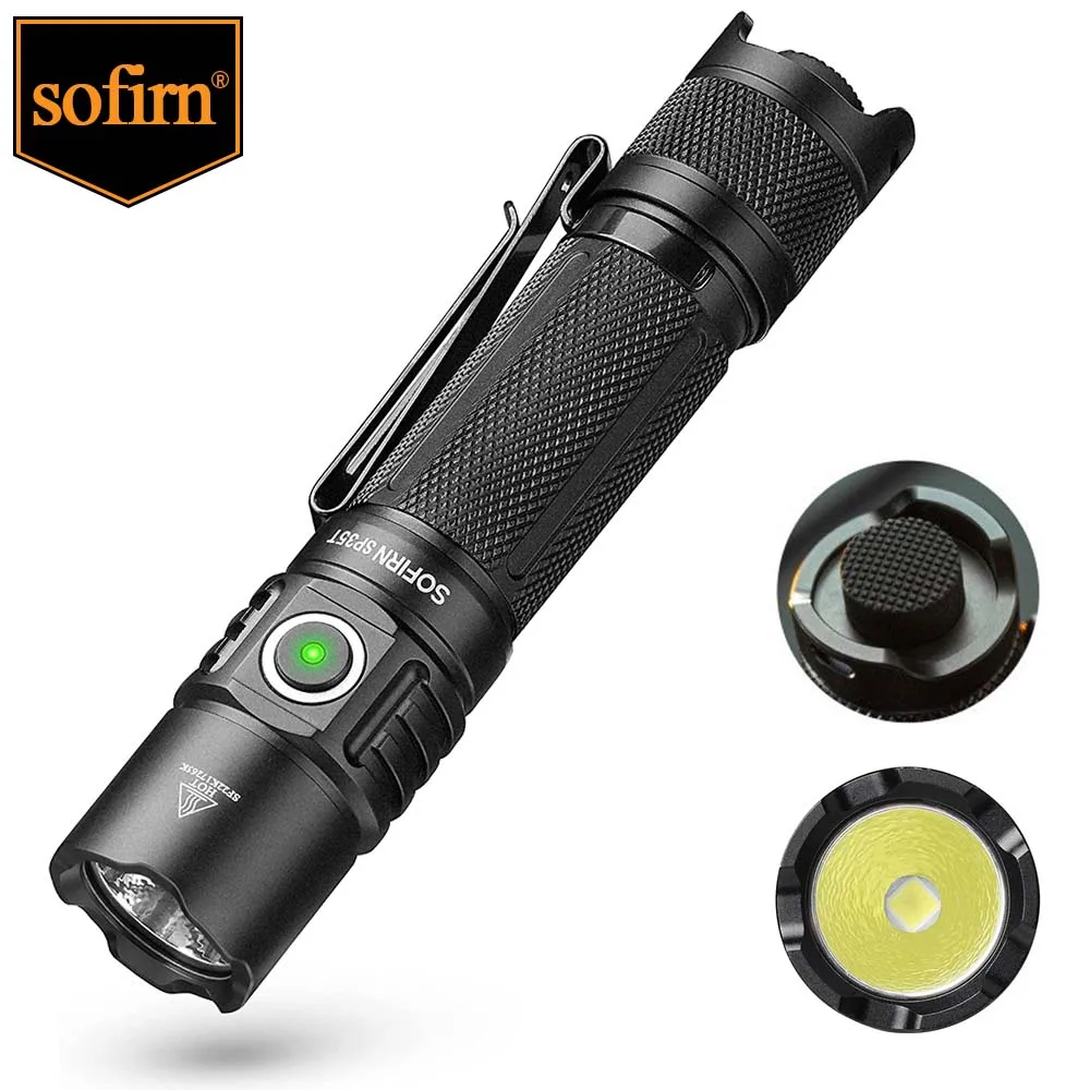 Sofirn-SP35T-3800lm-Tactical-21700-Flashlight-Powerful-LED-Light-USB-C ...