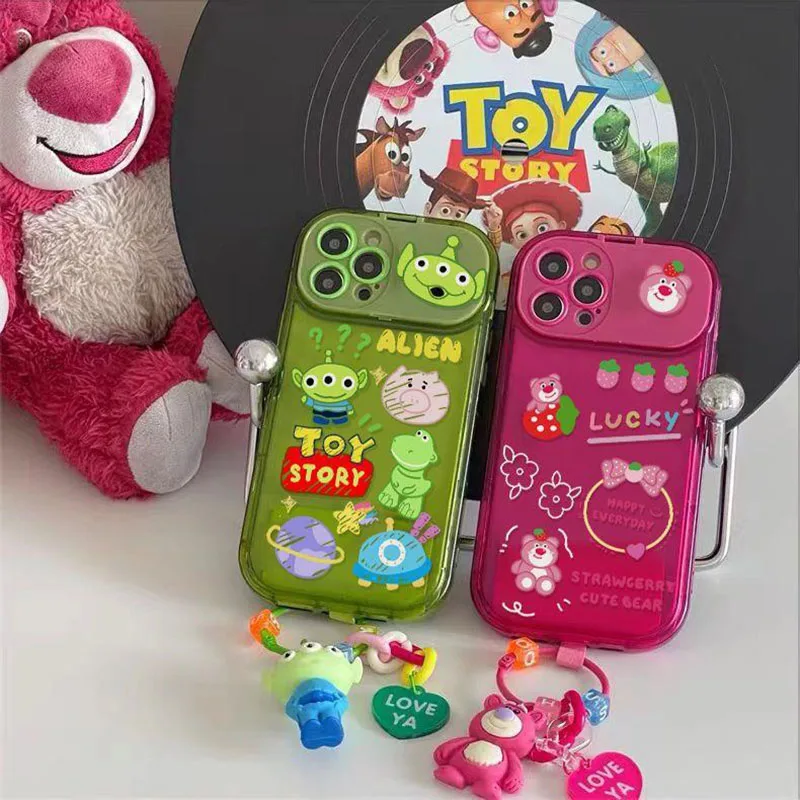 Disney-Toy-Story-Lotso-Alien-Phone-Case-For-iPhone-14-11-12-13-Pro-Max ...