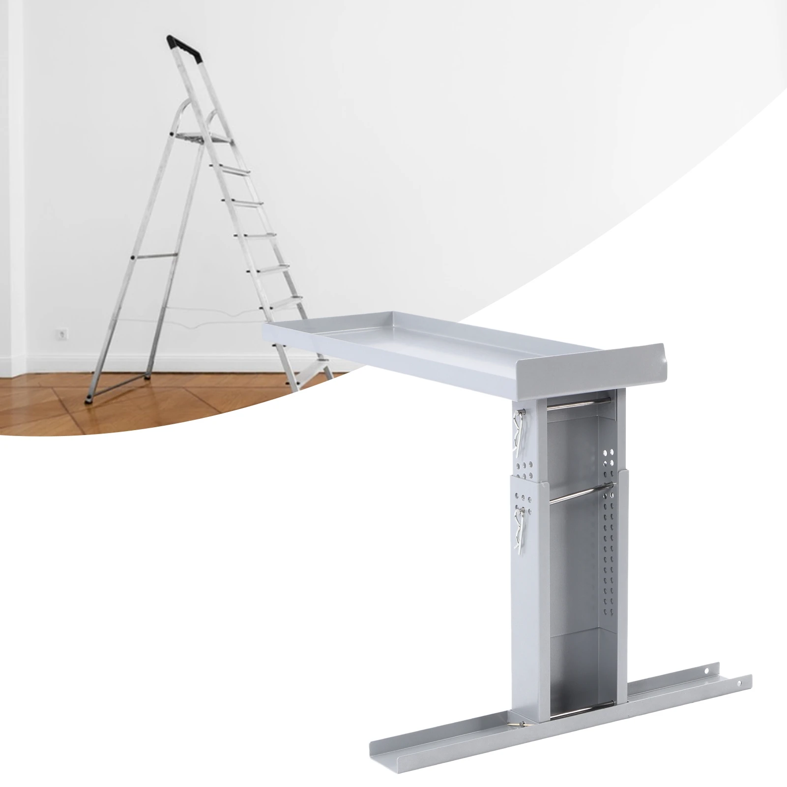 Folding Ladder Extender Alloy Steel Stair Stabilizer Auxiliary Support ...