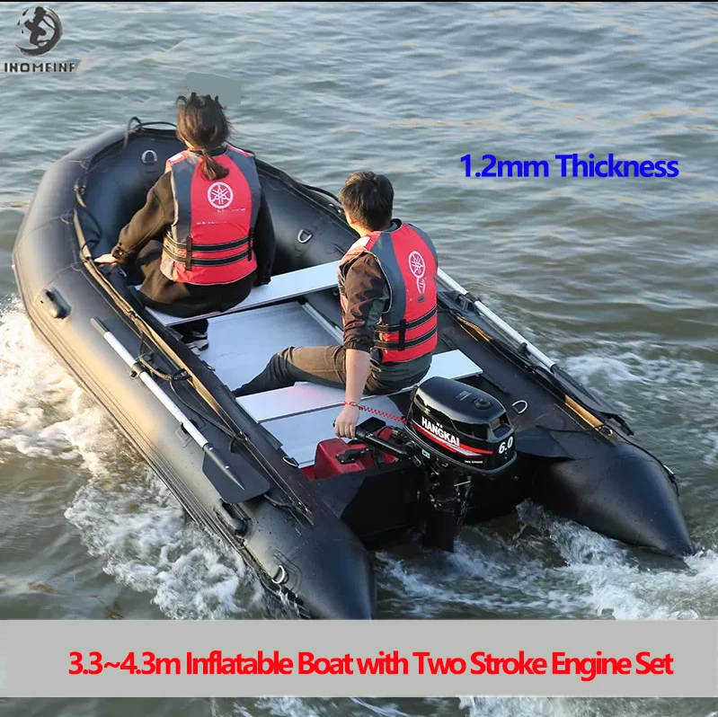 1.2MM PVC Anti-collision PVC Assault Boats Inflatable Boat With ...