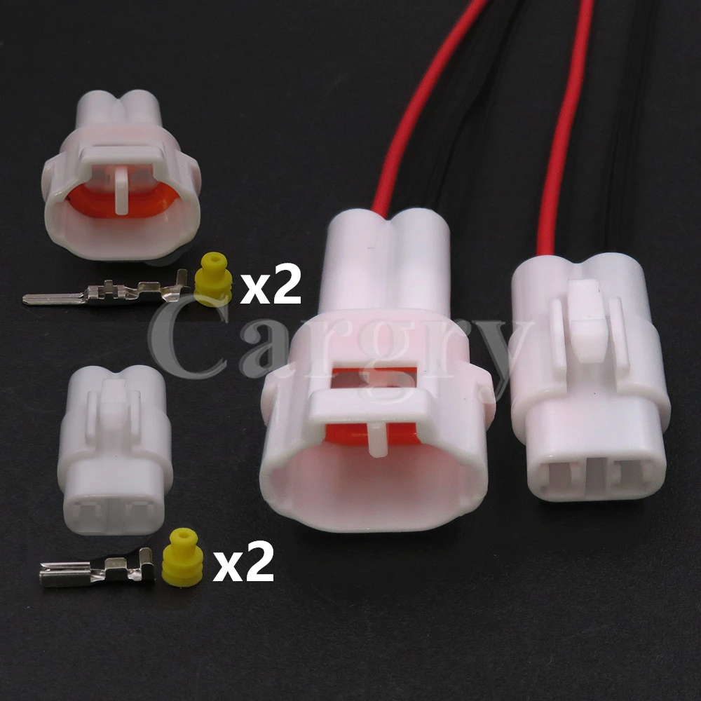 1 Set 2P 6180-2181 6187-2171 Car Waterproof Electrical Connector AC ...