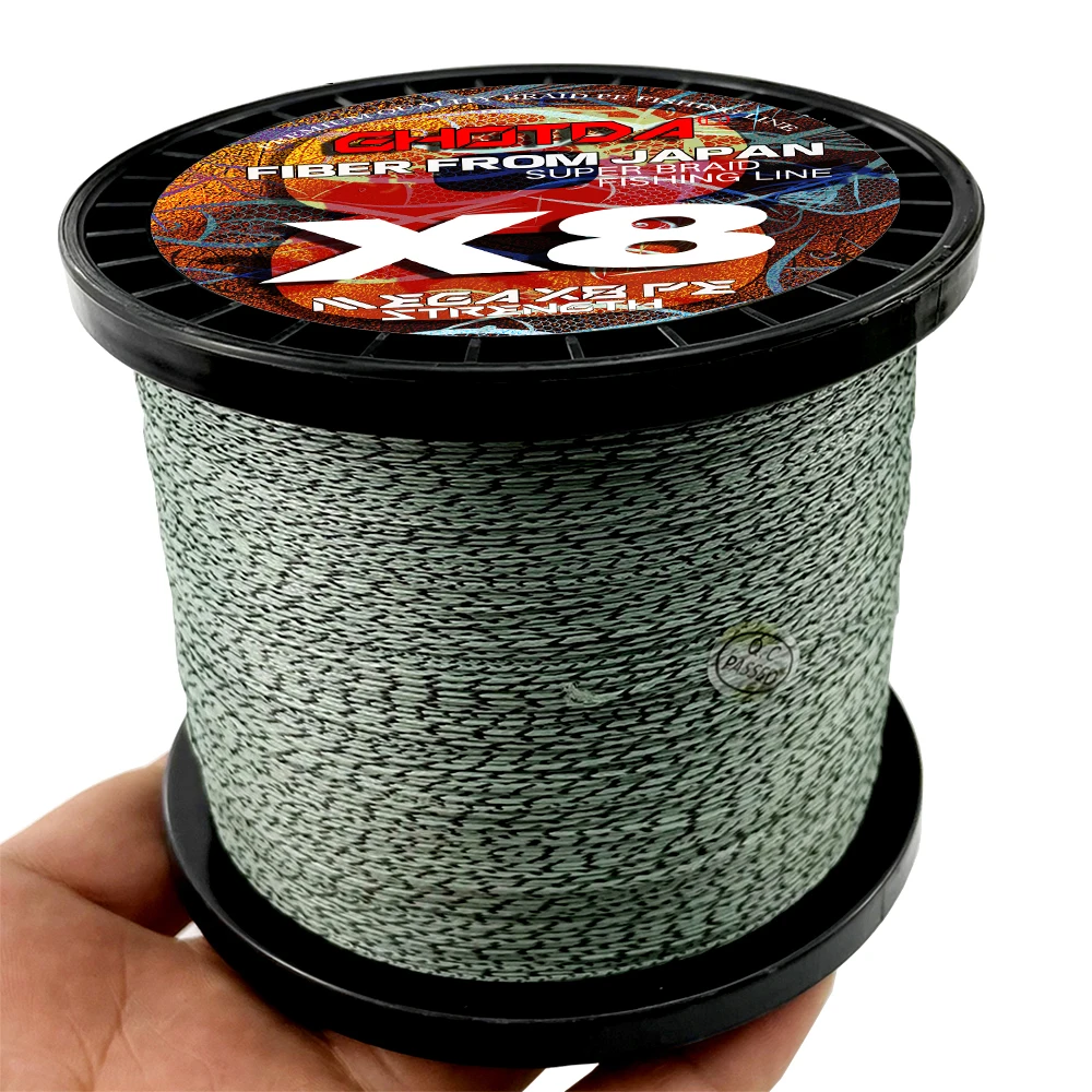 GHOTDA-8x-Fishing-Line-Invisible-100M-1000M-8-Strand-Braided-Fishing-Line-Speckle-Multifilament ...