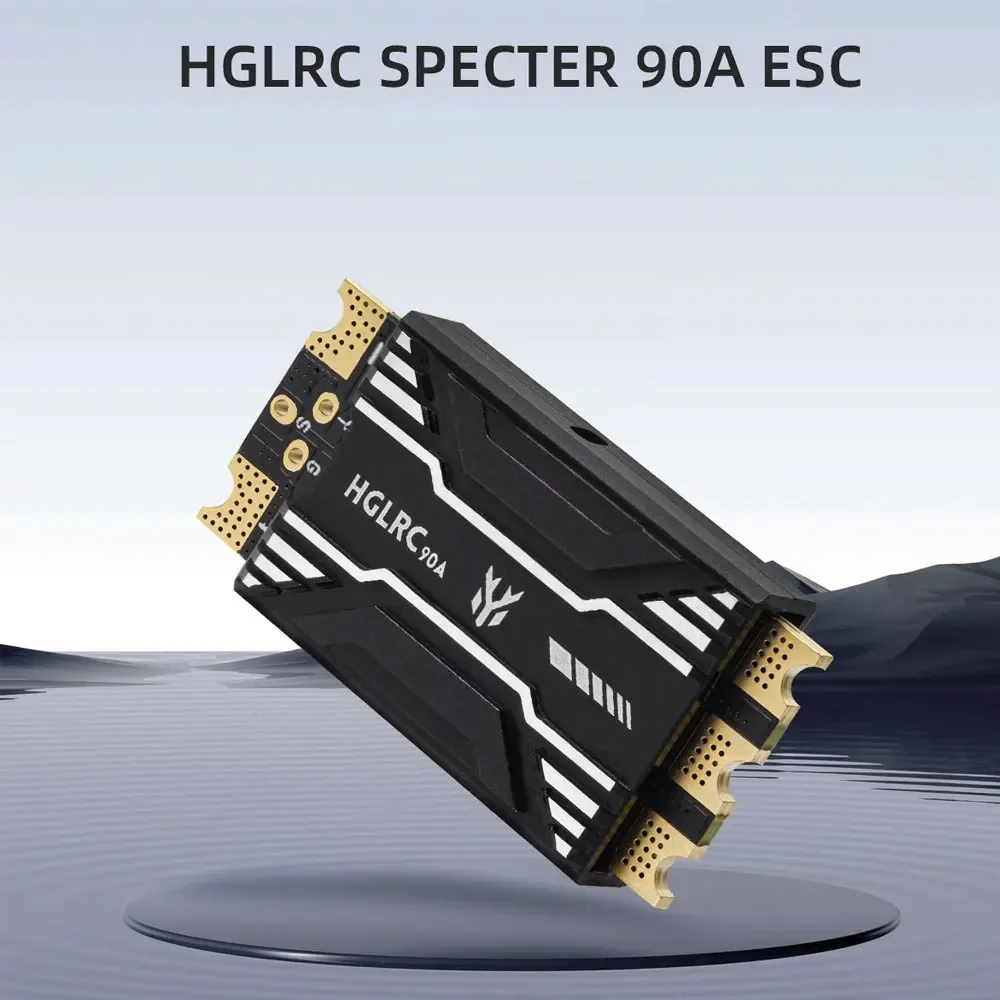 HGLRC SPECTER 90A ESC Support BL32 ESC Telemetry with Dual MOS CNC ...