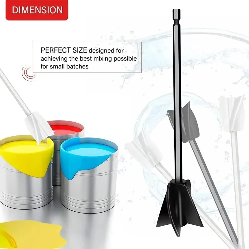 Epoxy Mixing Stick Paint Stirring Rod Putty Cement Paint Mixer ...