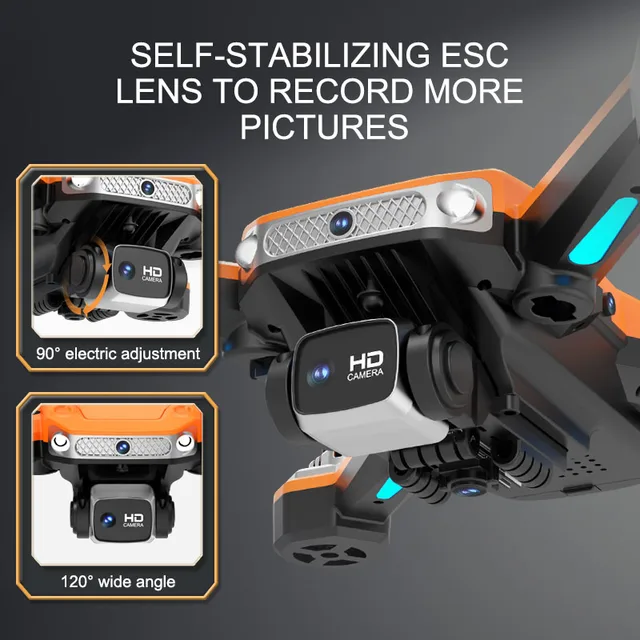 HK89 UAV professional 4K HD dual camera GPS 5G WIF wide-angle FPV ...