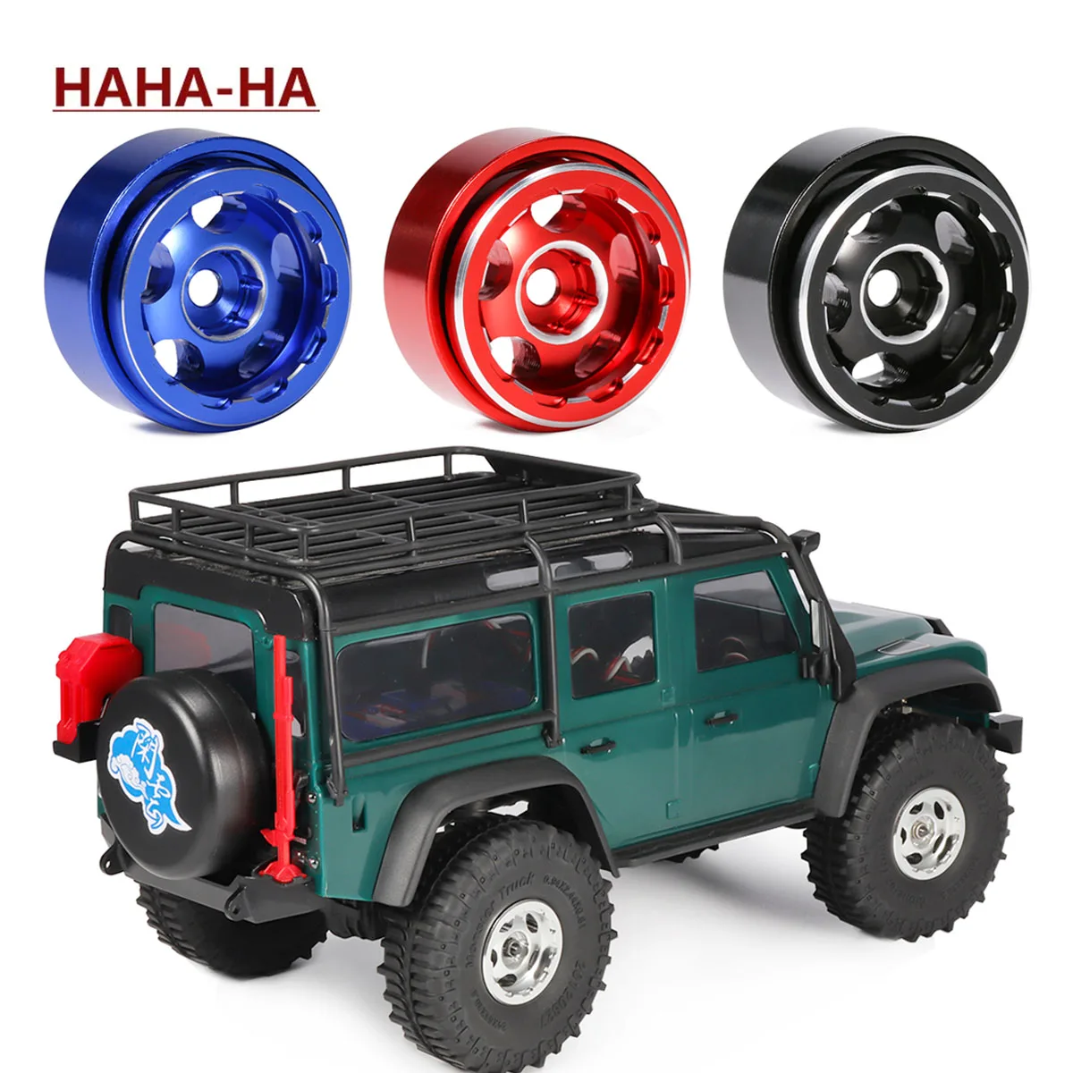 4Pcs-Aluminum-1-0-Inch-Beadlock-Wheel-Rims-Rubber-Tyres-for-1-18-1-24 ...