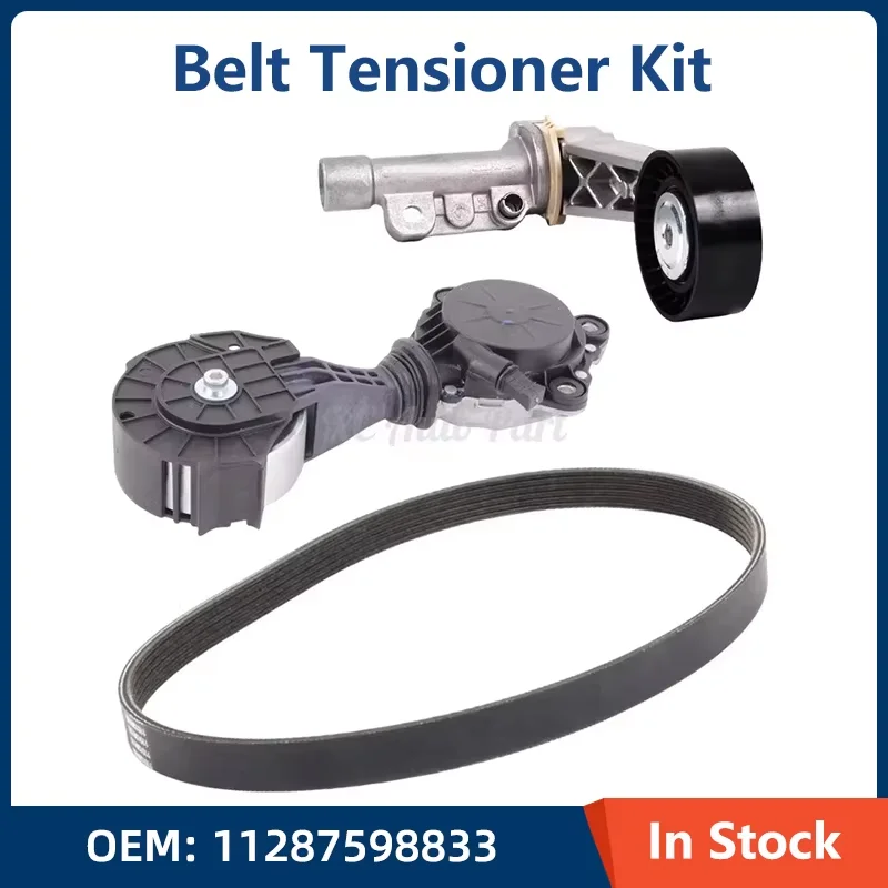 Engine Belt Friction Wheel Tensioner Kit For MINI R55 R56 R57 R58 R59 ...