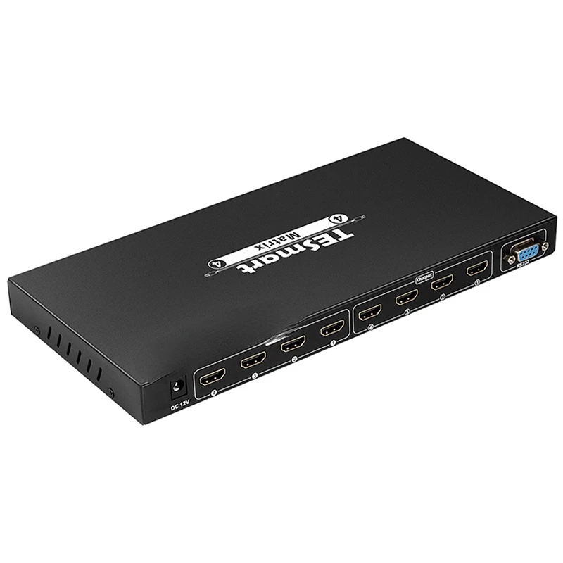 4x4-HDMI-matrix-routes-4-Ultra-HD-sources-to-four-4K-Ultra-HD-displays ...
