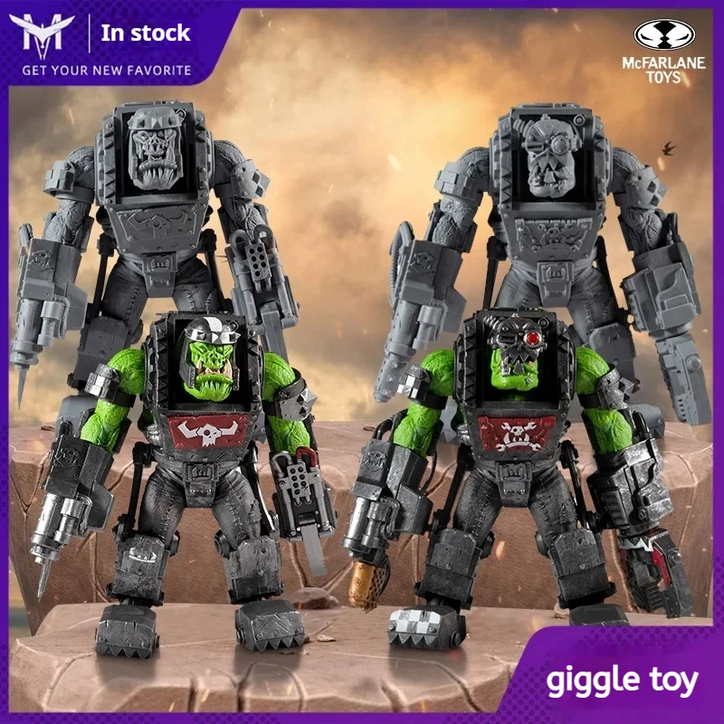 Mcfarlane-Warhammer-40k-Orc-Gun-Orc-Technical-Master-White-Model-10 ...