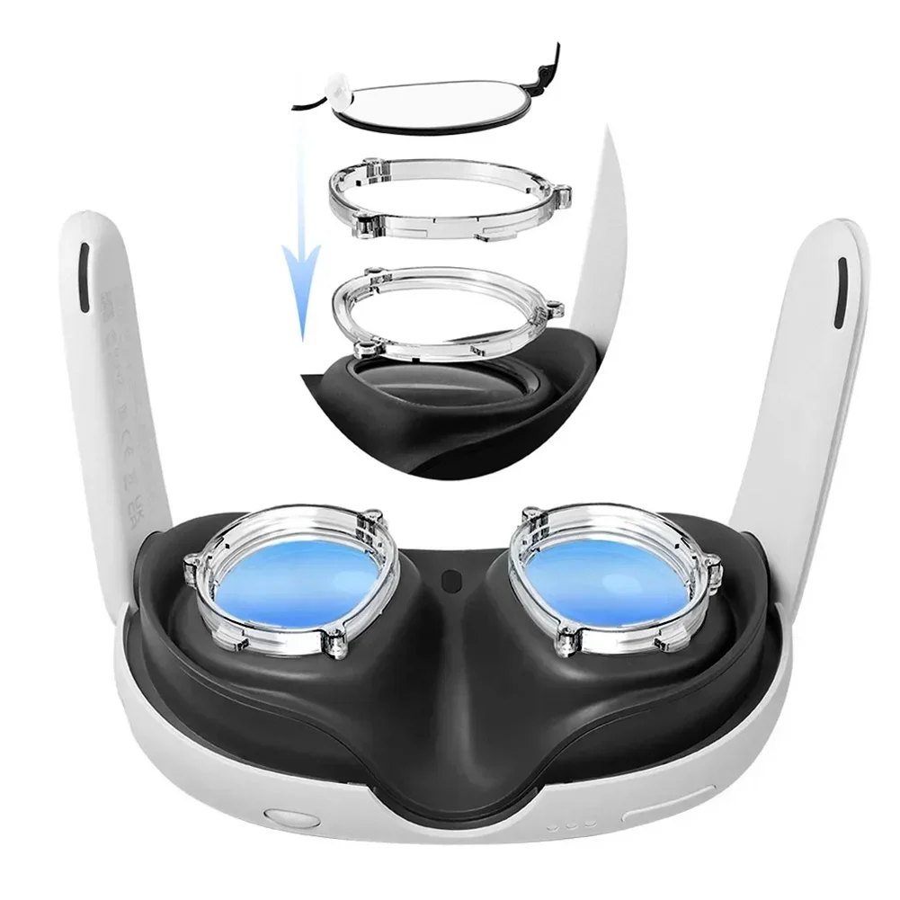 Magnetic-Lens-Protection-Frames-Anti-Blue-Light-Lens-VR-Eyeglasses-Lens ...