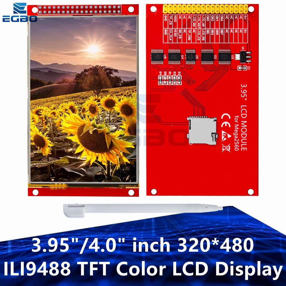 3-95-4-0-inch-320-480-ILI9488-TFT-Color-LCD-Display-Module-Screen-with ...