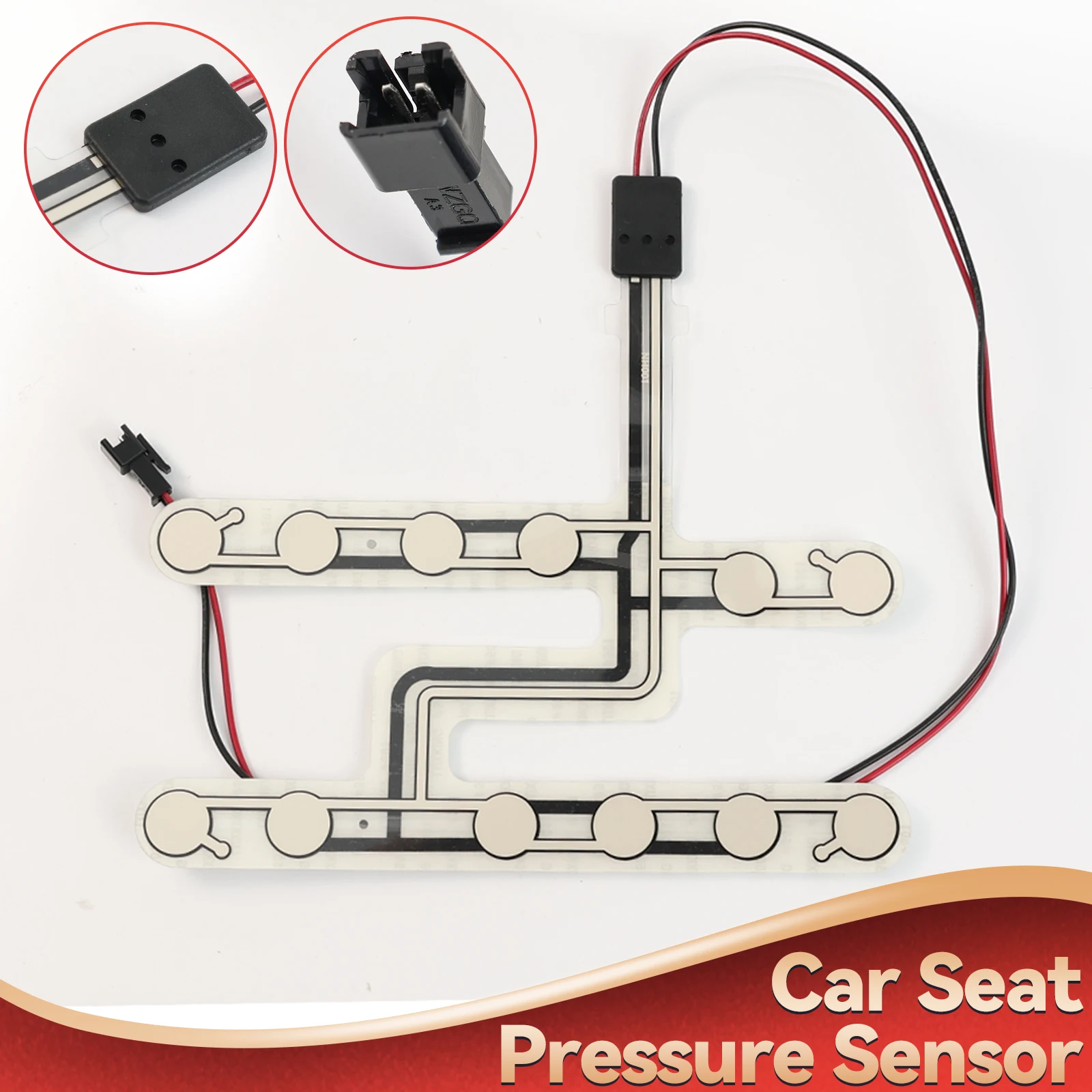1Pc Universal Car Seat Pressure Sensor Safety Belt Warning Reminder Pad ...