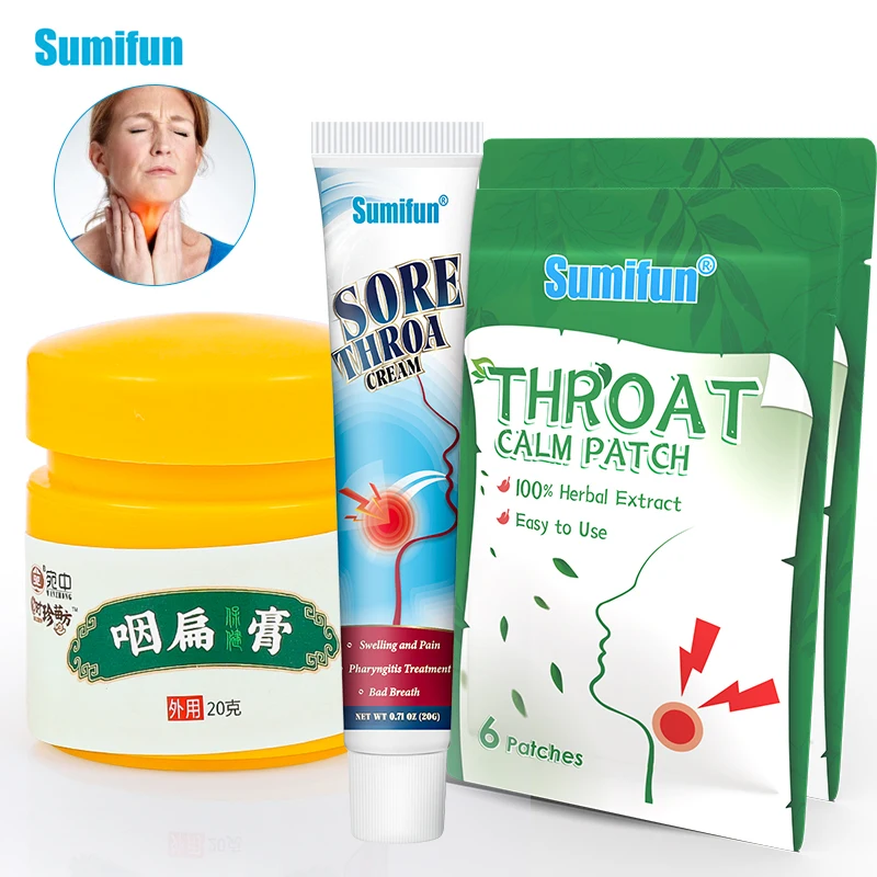 3-Types-Medical-Pharyngeal-Ointment-Patch-For-Sore-Throat-Itchy-Dry ...