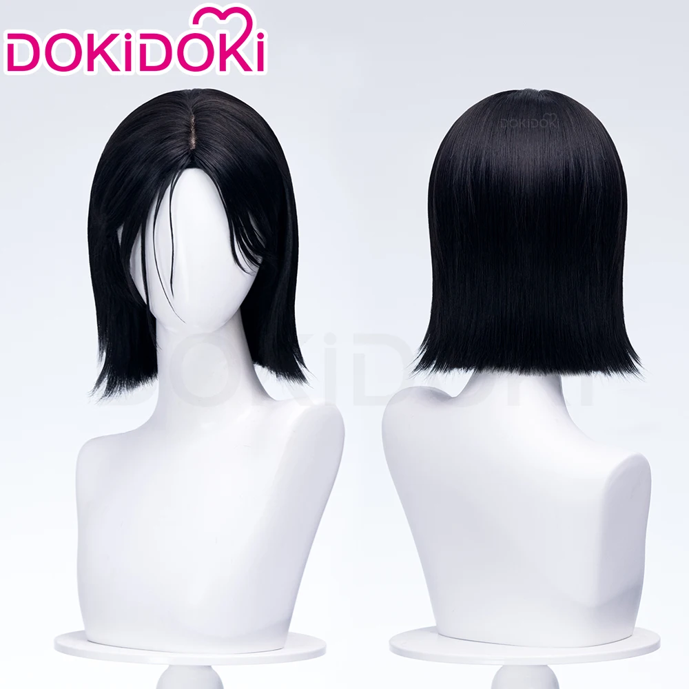 Fujibayashi Naoe Cosplay Wig Game Cosplay DokiDoki Women 30cm Black Wig ...