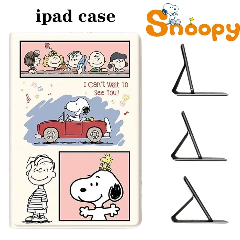 Snoopy-Tablet-Stand-Protection-Clip-for-IPad-Pro-12-9-Cover-for-Pro-11 ...