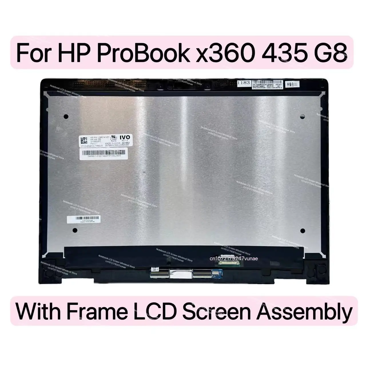 Replacement-Digitizer-Dispaly-For-HP-ProBook-x360-435-G7-Touch-Screen ...