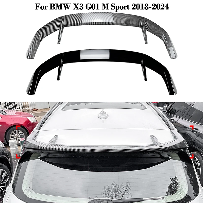 Car Rear Trunk Roof Spoiler for BMW X3 G01 M Sport 2018-2024 MP Style ...