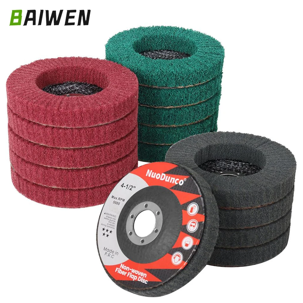 Nylon-Fiber-Flap-Disc-4-5Inch-115mm-Polishing-Grinding-Wheel-Abrasive ...