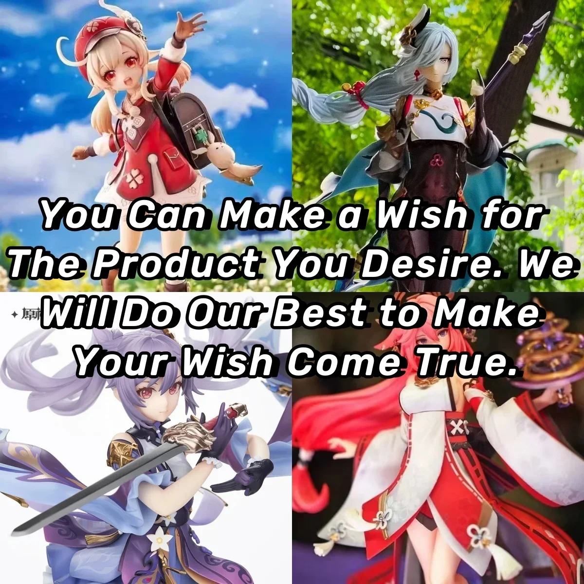 MINISO Genshin Impact Mystery Box фигурка | AliExpress