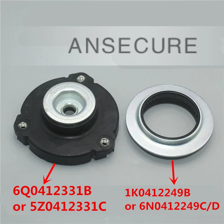 Pair-Front-Top-Shock-Absorber-Strut-Mounting-Rubber-Bush-For-VW-Polo-9N ...