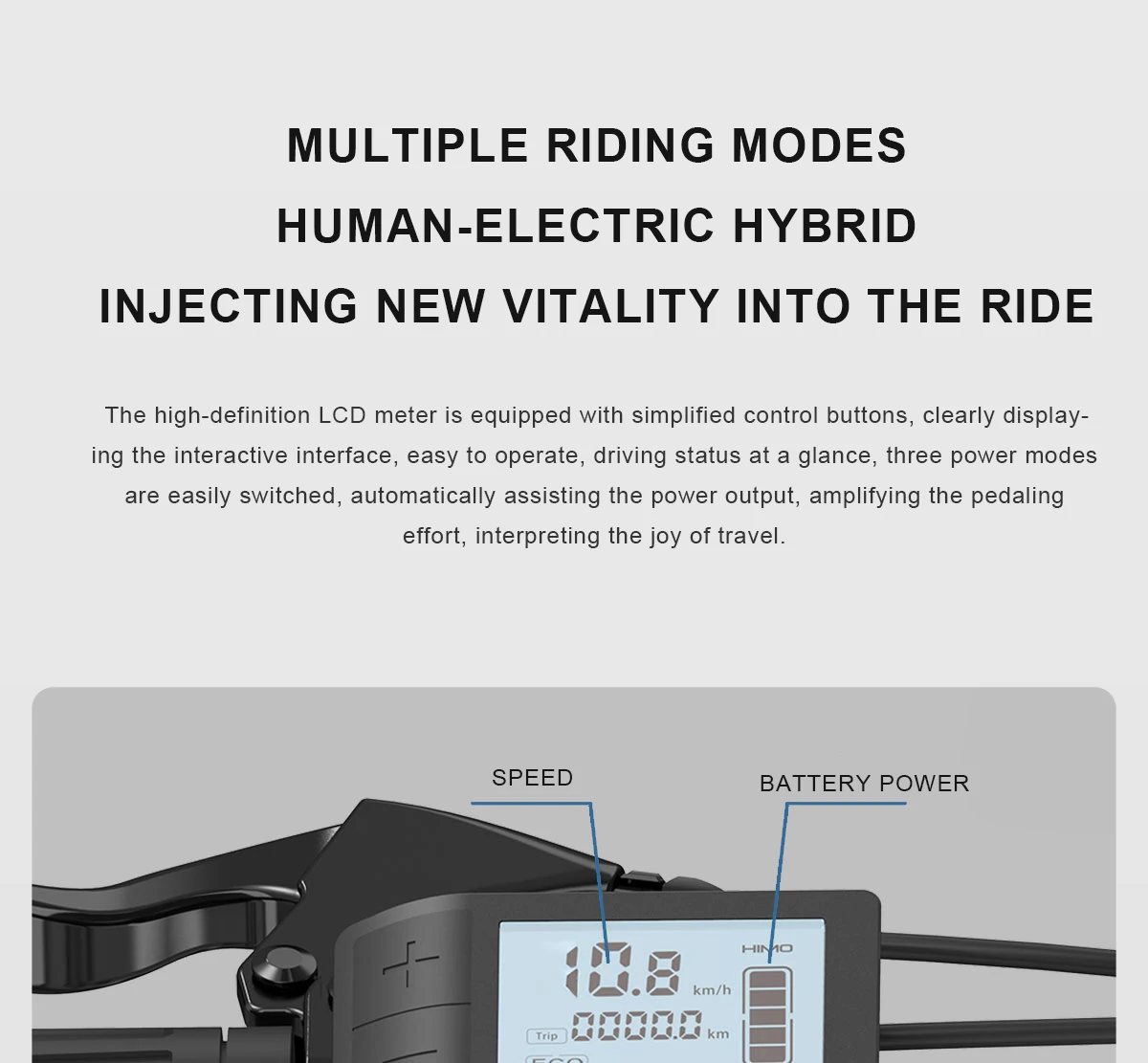 دوچرخه برقی Himo Z26 - جاست شیائومی