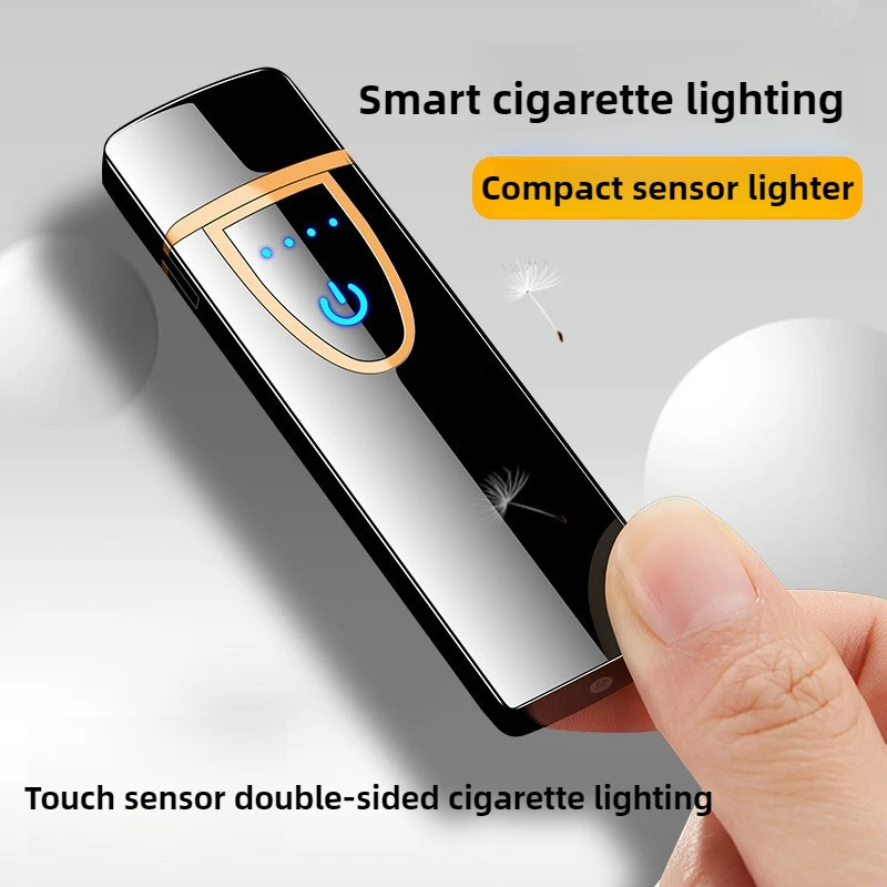 Mini lighter, USB rechargeable, fits in pockets and cigarette cases ...