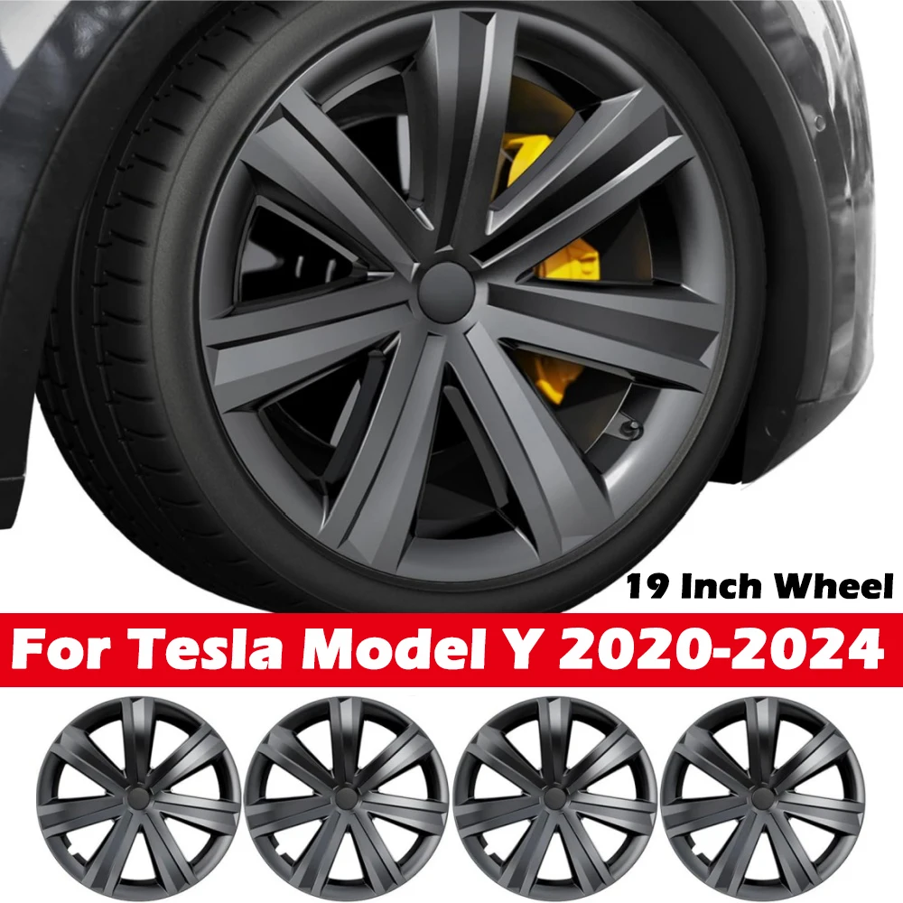 For-Tesla-Model-Y-2020-2024-Hubcap-19-Inch-Wheel-Covers-Hubcaps-Hub ...