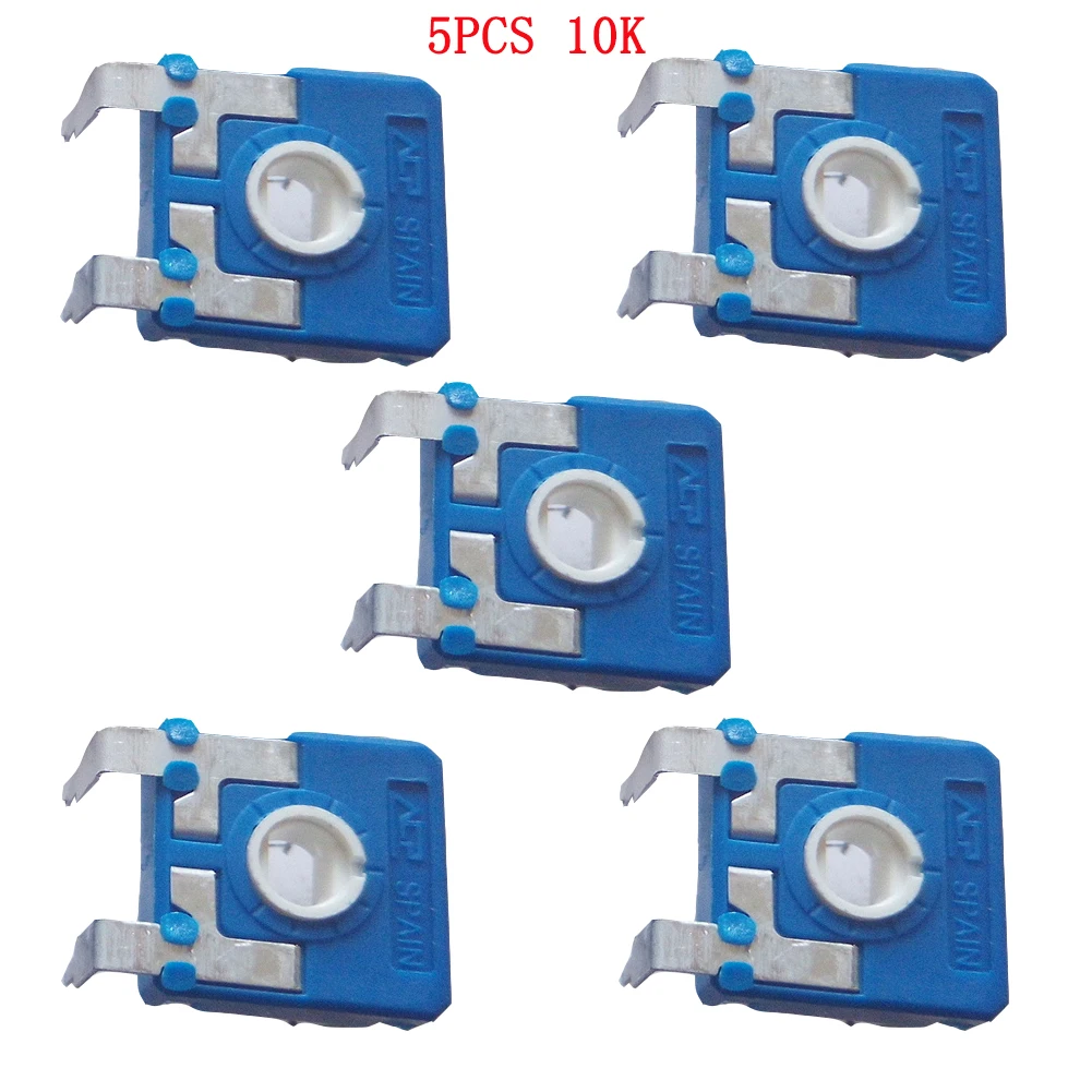 5PCS-10K-100K-Vertical-Adjustable-Potentiometer-14MMX14MM-CA14NV17-5 ...