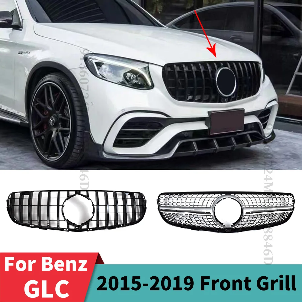 Replacement-Part-Diamond-GT-Style-Front-Hood-Grille-Racing-Grill-Body ...