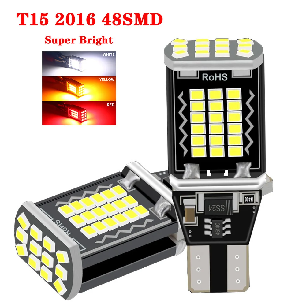 DXZ-2pcs-921-912-T15-LED-W16W-T16-Canbus-Bulb-2016-48SMD-Car-Turn ...