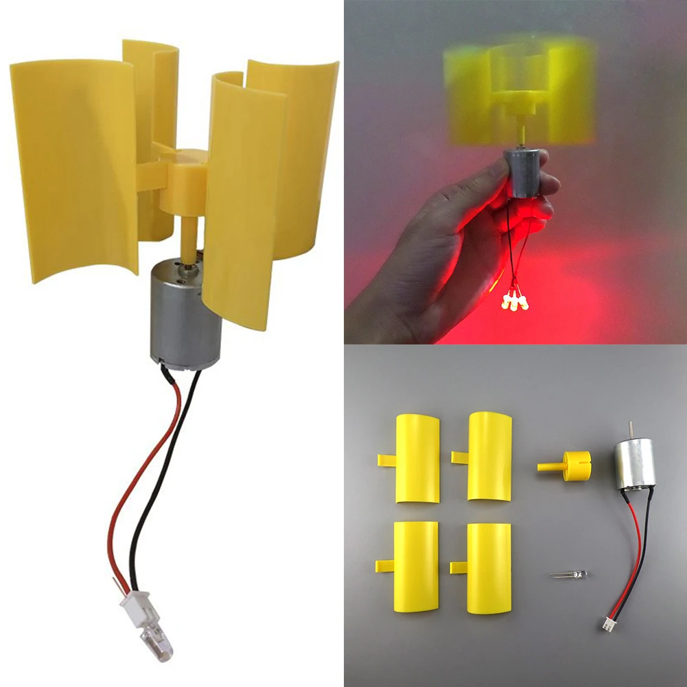 Mini-Vertical-Wind-Generator-Wind-Turbine-Blades-Power-Kit-Wind-Turbine ...
