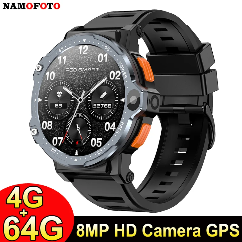 NAMOFOTO-Esportes-rel-gio-inteligente-masculino-GPS-4G-5G-1-54-tela-HD ...