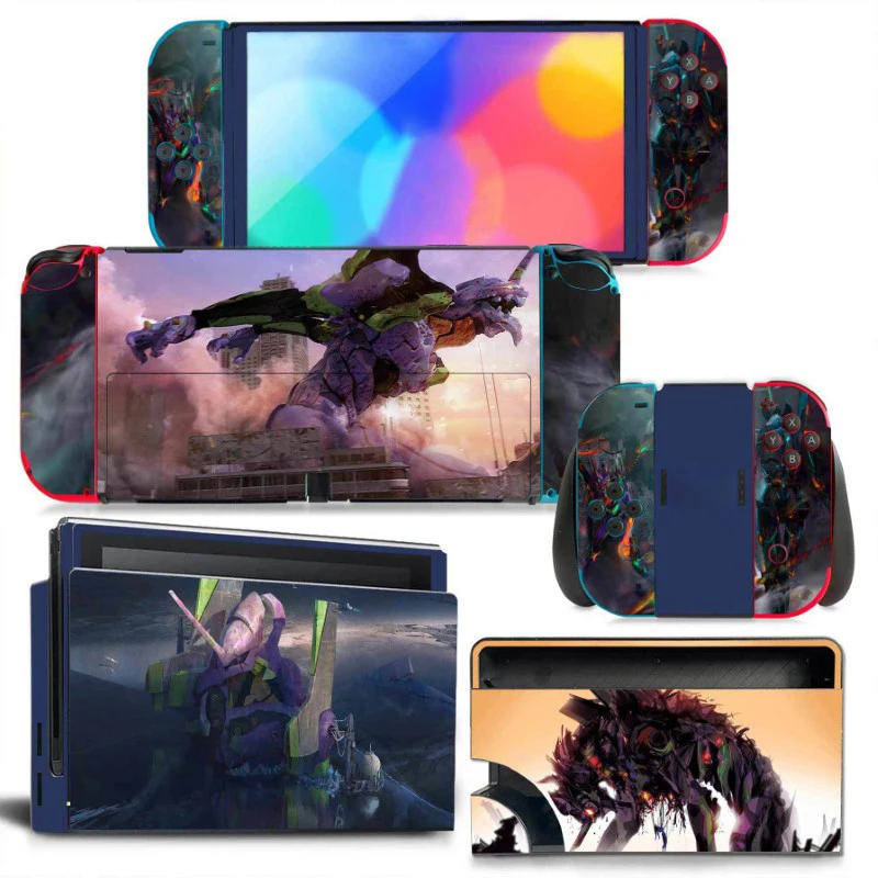 For-Nintendo-Switch-Stickers-OLED-Accessories-Stickers-Full-Set-Games ...