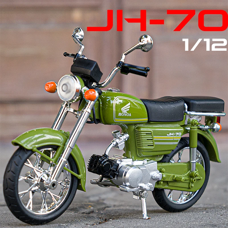 1/12 Jialing Jh70 Retro Alloy Motorcycle Collection Metal Diecast Scale ...