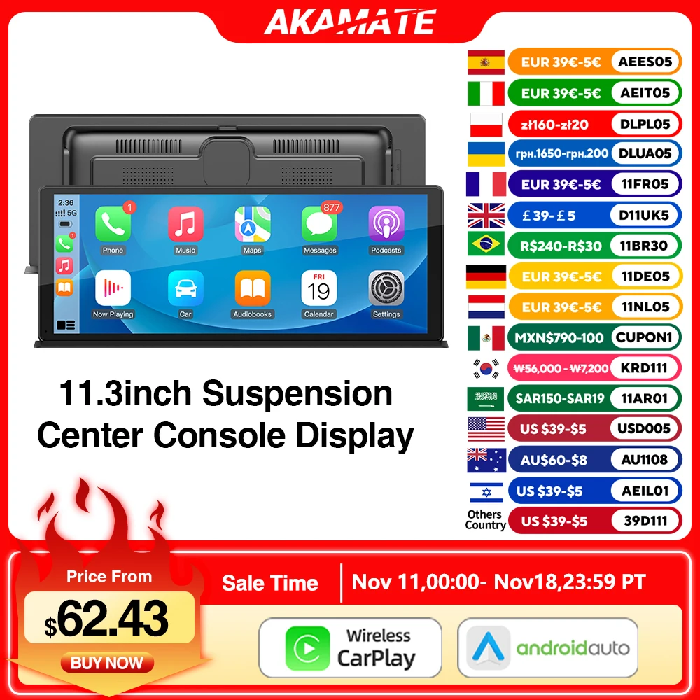 11-3-Inch-Fully-Fitted-Screen-Suspension-Center-Console-Display-CarPlay ...