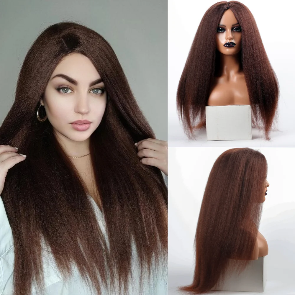 Long-Synthetic-Kinky-Straight-Wigs-for-Women-Puffy-Synthetic-Straight ...