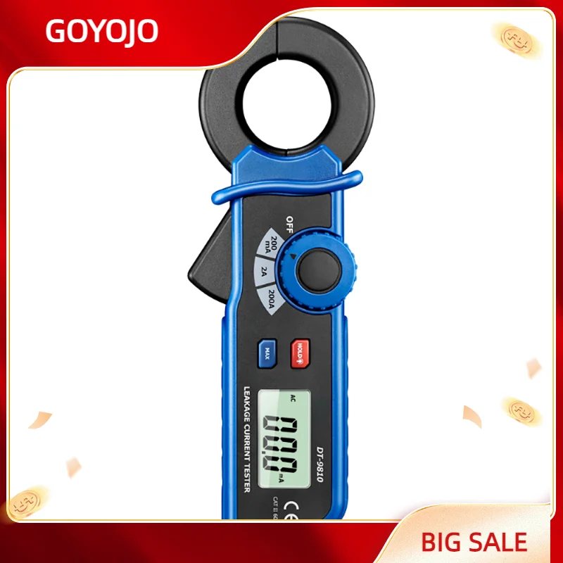 DT 9810 Mini AC Leakage Current Tester Clamp Meter| | - AliExpress