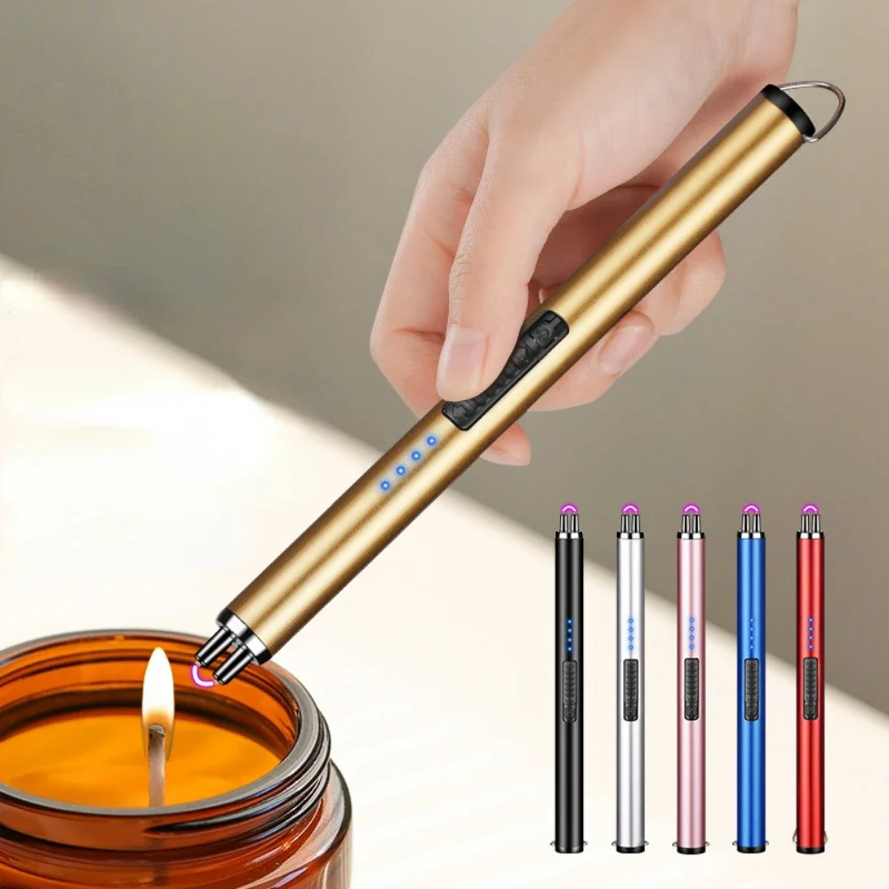 Electric-Candle-Lighter-Windproof-Flameless-USB-Rechargeable-Arc ...
