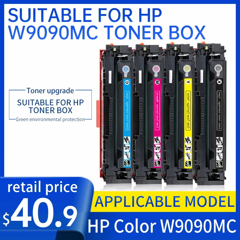 Hp Color W9091mc W9092mc W9093mc Toner Cartridge For Hp W9090mc Toner ...
